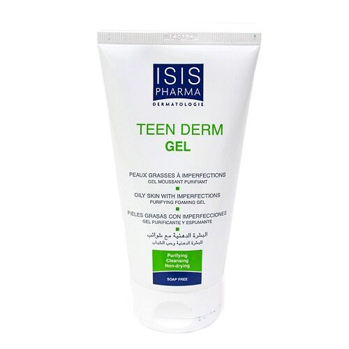 Isis Pharma Teen Derm Gel 150 Ml for combination / oily skin with ...
